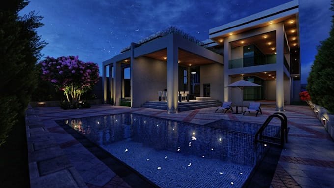 Design your garden, pool area, backyard and terrace by Tashini_96 | Fiverr