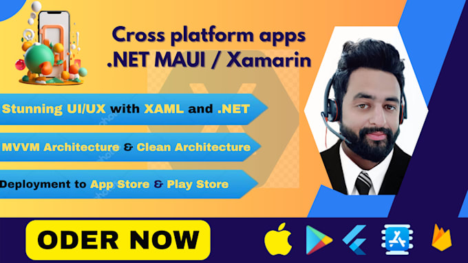 Develop cross platform apps in net maui and xamarin by Zubairmunir263 | Fiverr