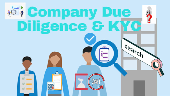 Conduct company due diligence, kyc, and extract legal docs by ...