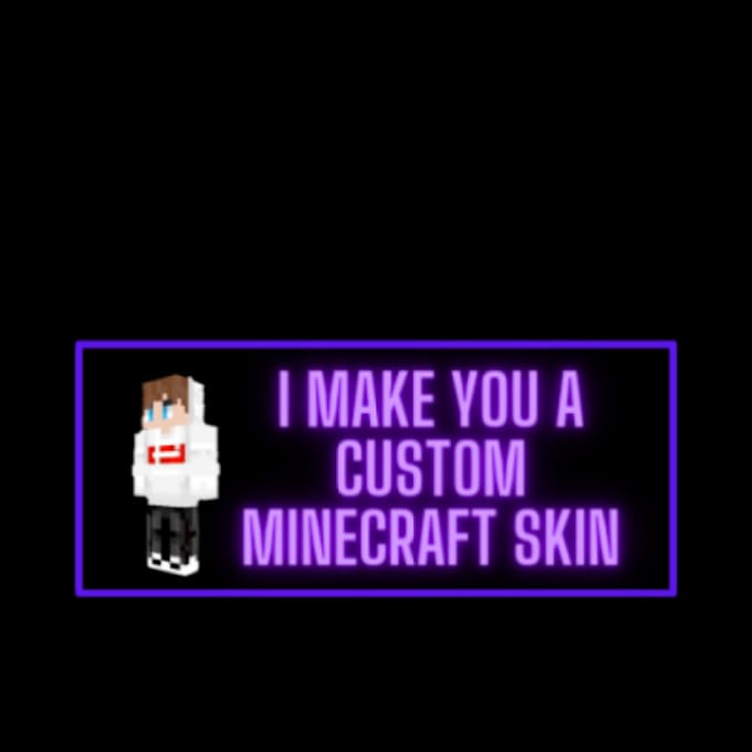 Design you a custom minecraft skin by Wildlifelemon | Fiverr