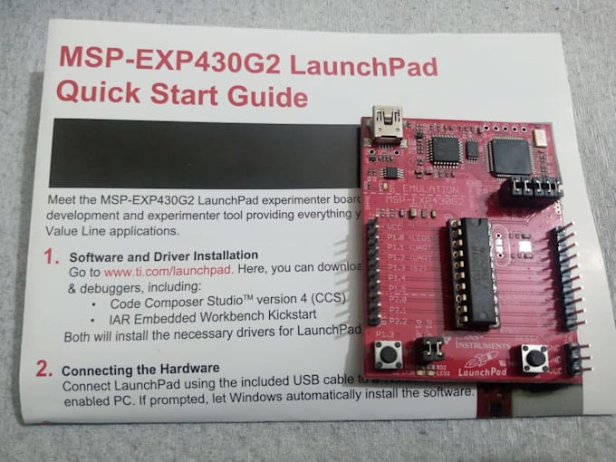 Program for msp430 board by Hafa07 | Fiverr