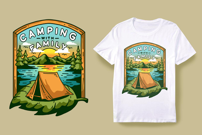 Make handdrawn adventure logo for your brand by Nasrulkhaq | Fiverr