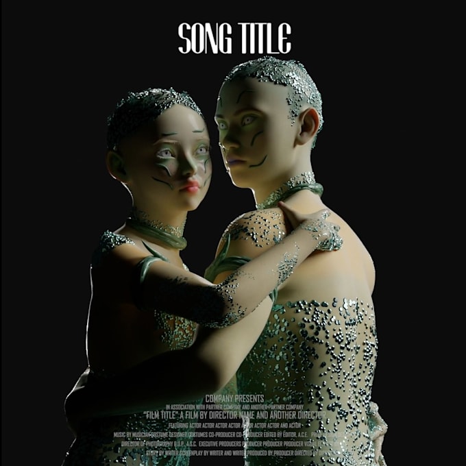 Make unique 3d album cover art with animation for spotify,tiktok ...
