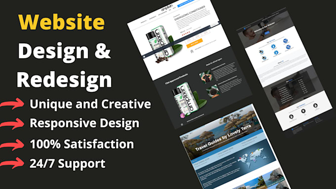 Design, customize and fix bugs of your website by Rev_it | Fiverr