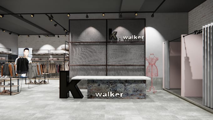 Do retail store design, 3d retail interior shop, and creative shopfront ...