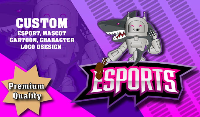 Design eye catchy animal mascot and twitch esports team logo by ...