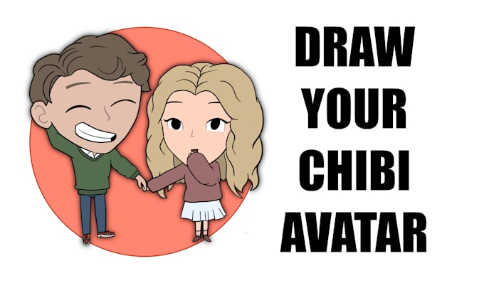 Draw your cute chibi avatar by Turbantoonz | Fiverr