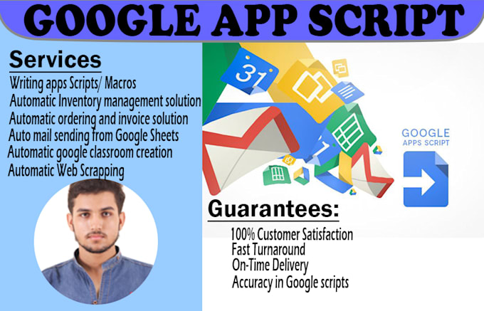 Automate spreadsheets with google app script and formulas by Awais629 | Fiverr