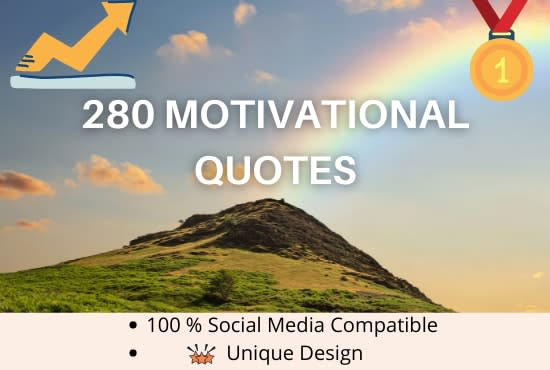 Design 59 inspirational, motivational quotes with your logo by ...