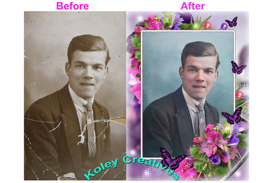 Colorize and restore your old photos like a new photo by Abhishek_koley ...