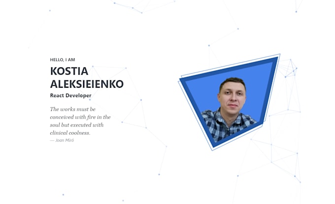 Implement interfaces for your web project using react js by Kostianetot ...