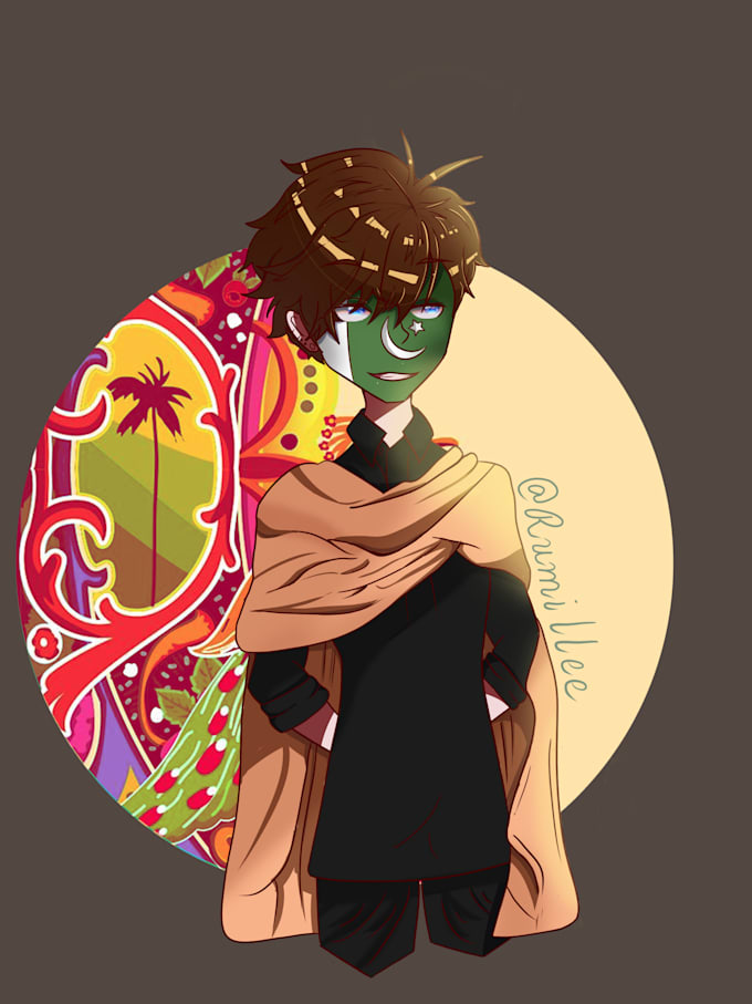 Sketch and design country humans by Alexvargah | Fiverr