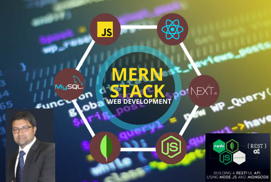 Do mern stack nodejs reactjs nextjs pwa web app in mongodb mysql ...
