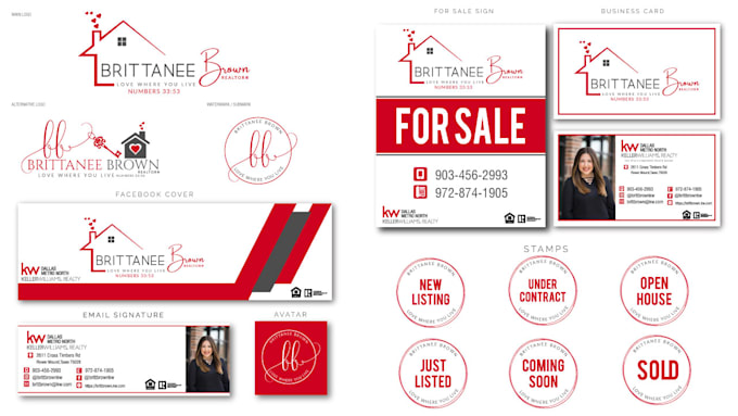 Design a real estate signature logo with branding kit by Sia_doll786 ...