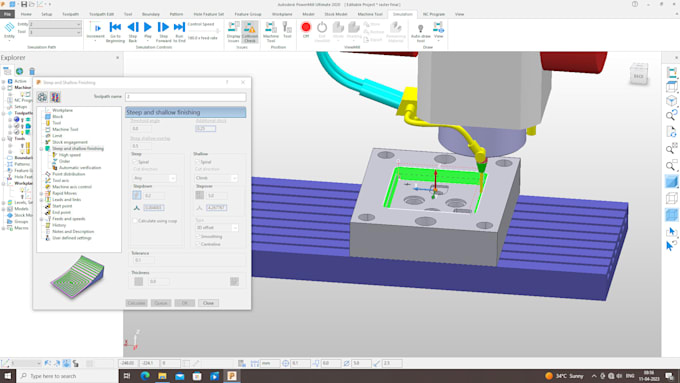 Do 2,3 and 4 axis cam programming with gm codes in powermill, nx cam by Soumy_dutta21 | Fiverr