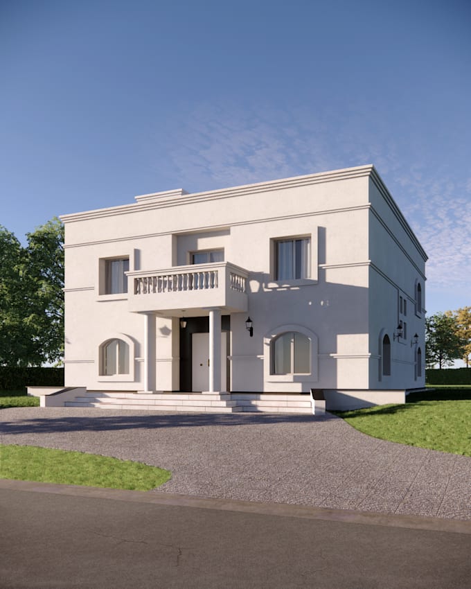 Do realistic exterior renders by Nachoarcuri | Fiverr