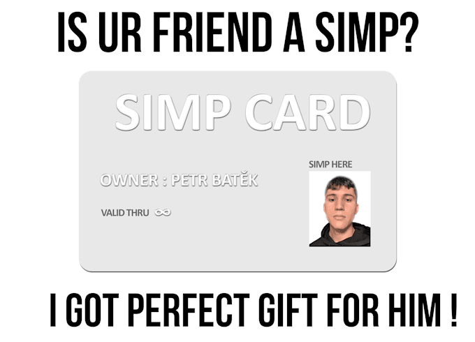 Make a simpcard for your friend by Janchitov | Fiverr