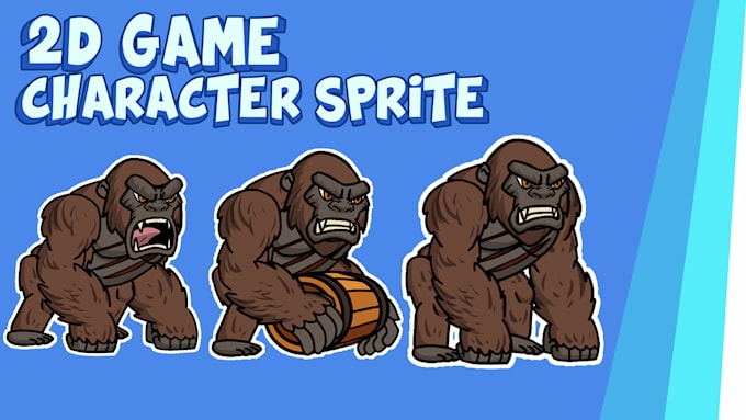 Create cool 2d game sprite by Itelldraw | Fiverr