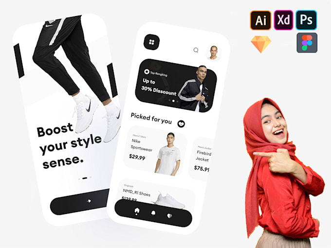 Provide android ios ui ux design and website design by Ui_expert001 | Fiverr