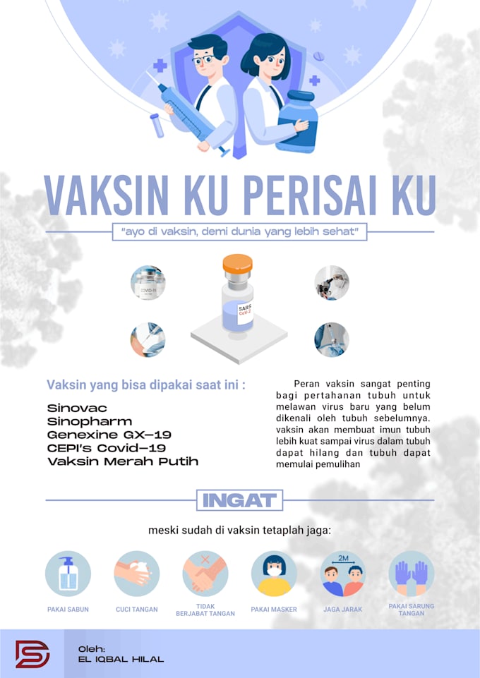 Make isometric design poster by Eliqbalhilal | Fiverr