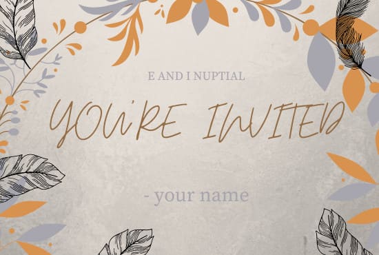 Design posters, info graphics and invitation card by Theunspoken761 ...