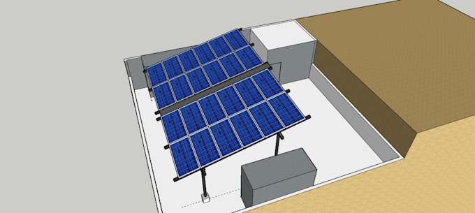 Design solar system with helioscope sketchup and pvsyst by Engrarj | Fiverr