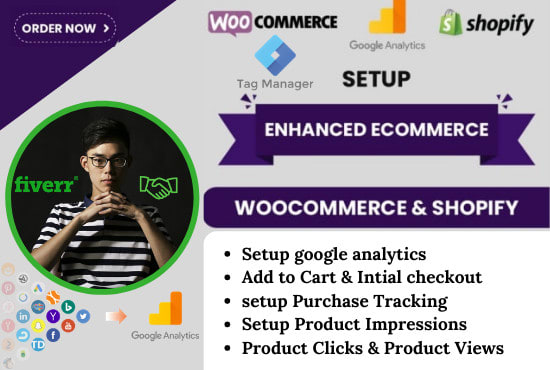 Fix or set up google analytics, tag manager, and enhanced ecommerce ...