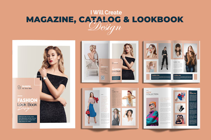 Design digital product catalog magazine lookbook booklet sell sheet by ...