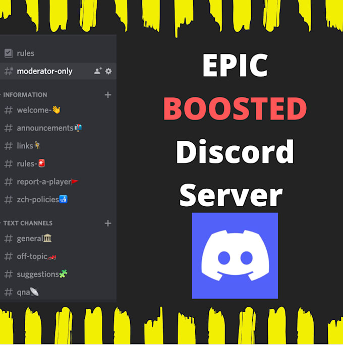 Create and boost your discord server by Mg_777 | Fiverr