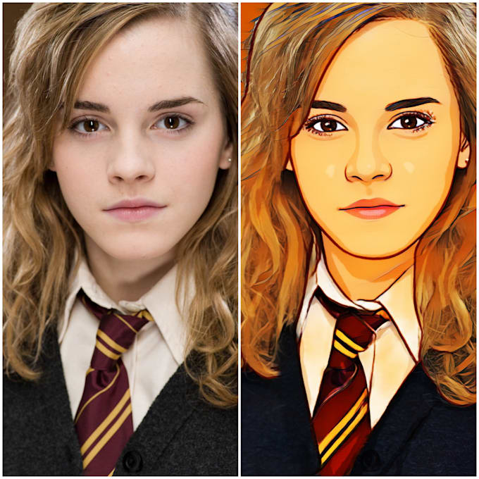 Draw your original image into perfect cartoon potrait by Hemantyadav123 ...