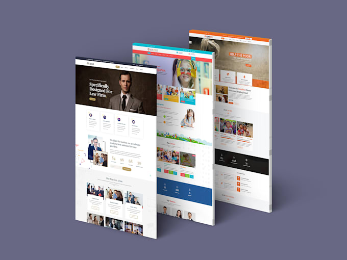 Develop your webpage design using html5, css3, bootstrap by Theme_xpress | Fiverr