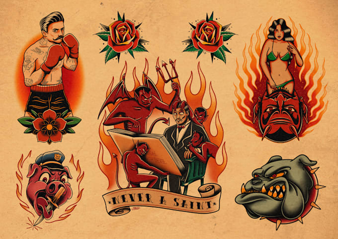 old tattoo techniques