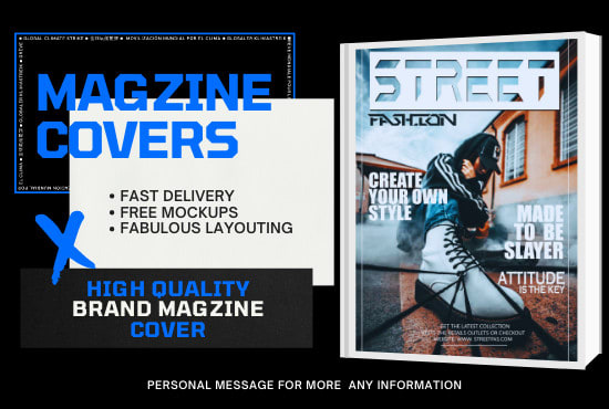 Design magazine, book cover,social media ads by Aviral_agrawal | Fiverr