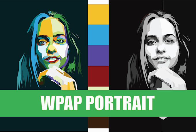Create a very detailed wpap vector art by Mahmoudchand775 | Fiverr