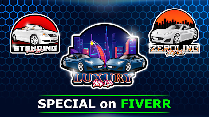 Design your car logo by Juanandaaa | Fiverr