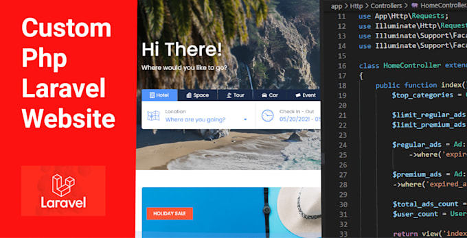 Create custom cms in php laravel by Nickdevpro | Fiverr