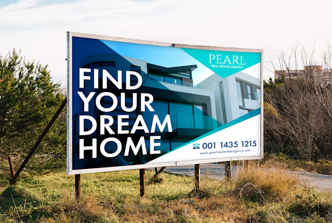 Design outstanding signage, billboard, rollups, backdrop by Rmrdesign ...