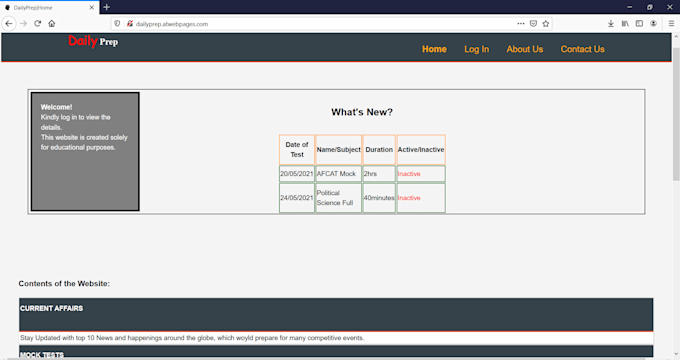Design Websites With Html Css Php And Mysql By Aditya2208 Fiverr