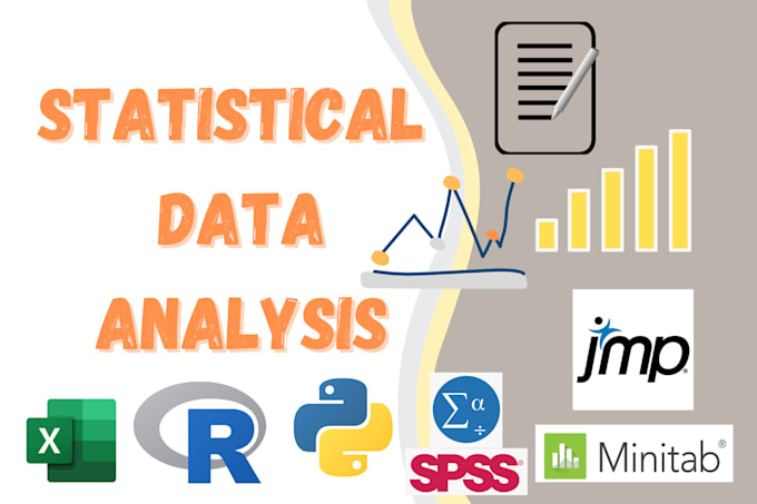 Do the best statistical data analysis using spss, rstudio, python, jmp ...