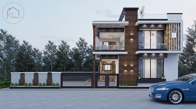 Create exterior design in 3ds max and corona renderer by Nexusdesign77 | Fiverr