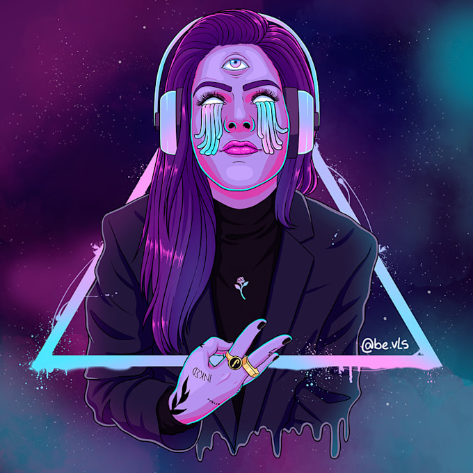 Draw you a cool cartoon portrait in 24 hours by Betinavaladao | Fiverr