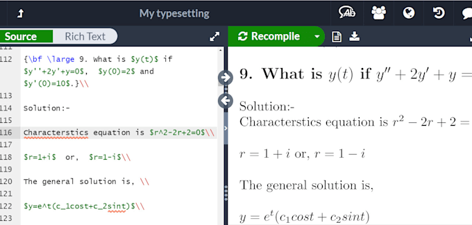 Prepare documents to latex overleaf by Math_latex | Fiverr
