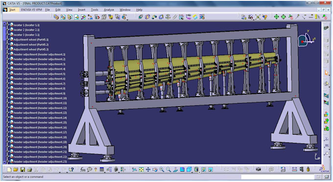 Do 3d models and 2d drawings using catia by Catiav5r21 | Fiverr
