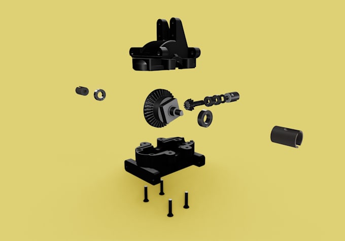 Design 3d cad models, technical drawings and rendering by Sebaturk | Fiverr