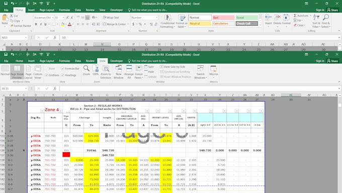 Fast excel data with functions, formulas and formats by Excelganga | Fiverr