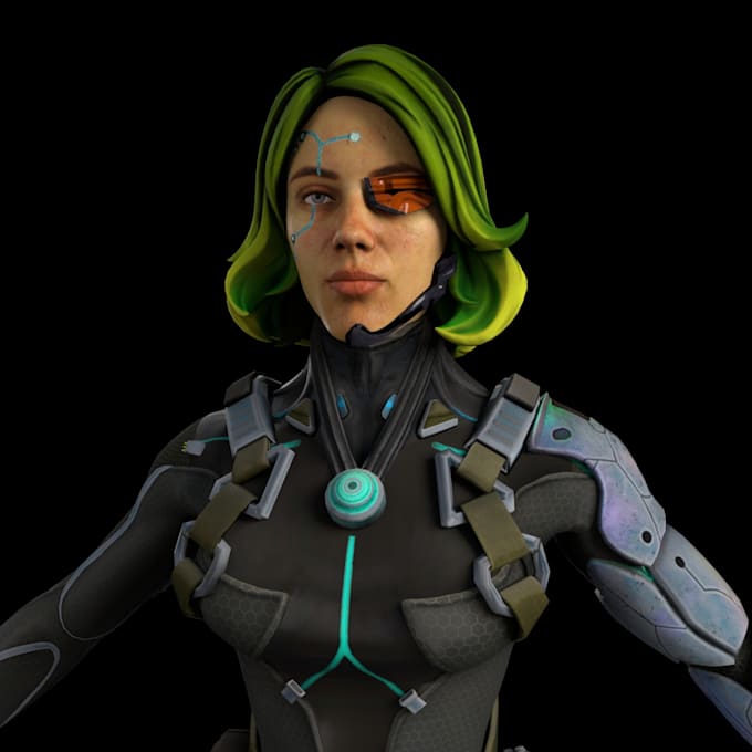 Create a custom 3d models vr chat avatar for vtube and game by All_in ...