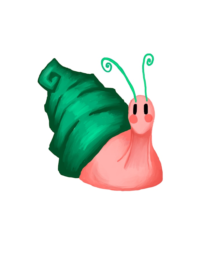 Draw a non human character illustration using my style by Stefanie_mira ...