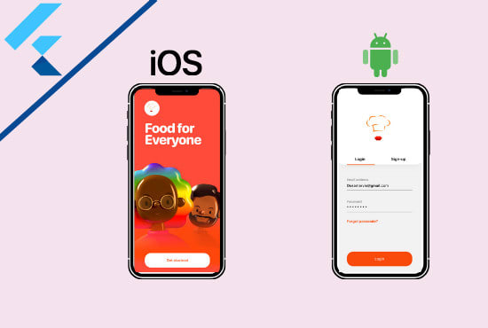 Develop android and ios app using flutter by Muzamilmalik | Fiverr
