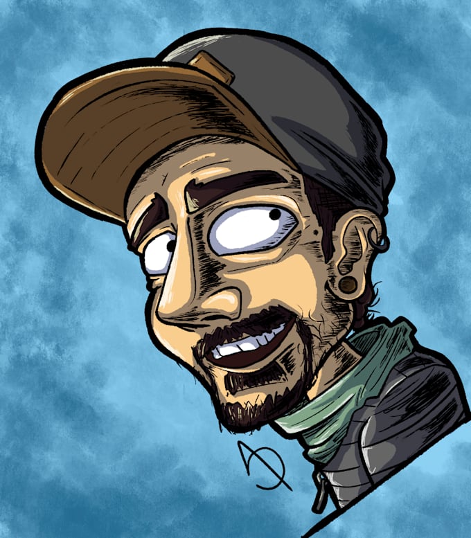 Do a personal cartoon to you by Bruno_cantu | Fiverr