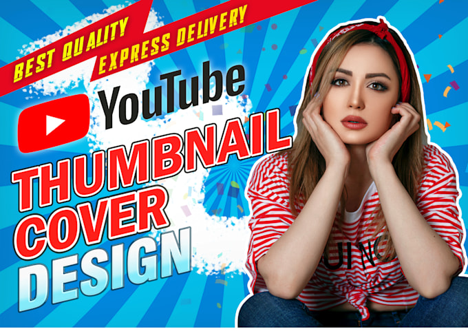 Design amazing youtube thumbnail by Editpub | Fiverr